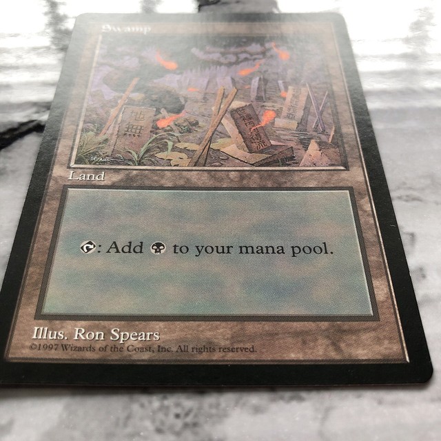 MTG Swamp - APAC Set 2 Apac Land Promos Regular Promo for sale online ...