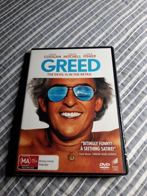 GREED. 2020. Steve Coogan. Dvd.Brand New,Sealed.Reg 4,2 | eBay Australia