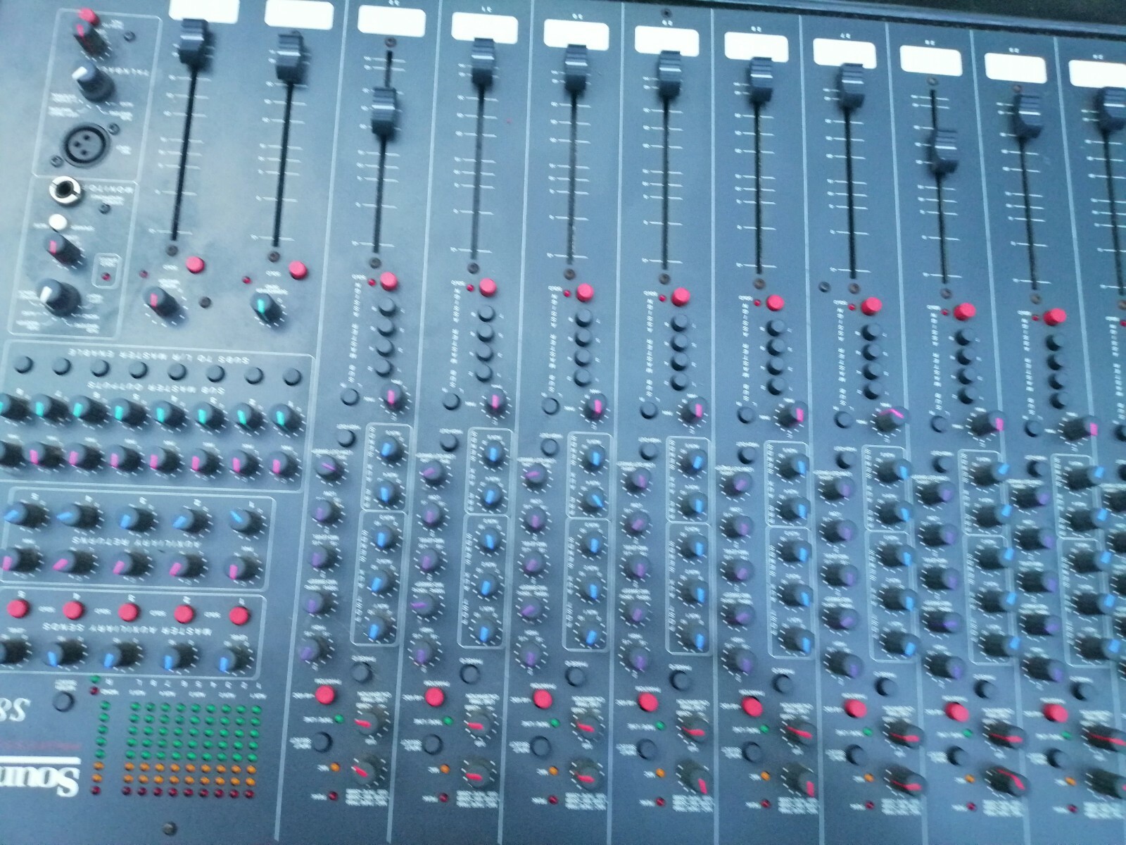 analog Vintage Soundtech S Series Mixer 32 Channel with user's manual ...