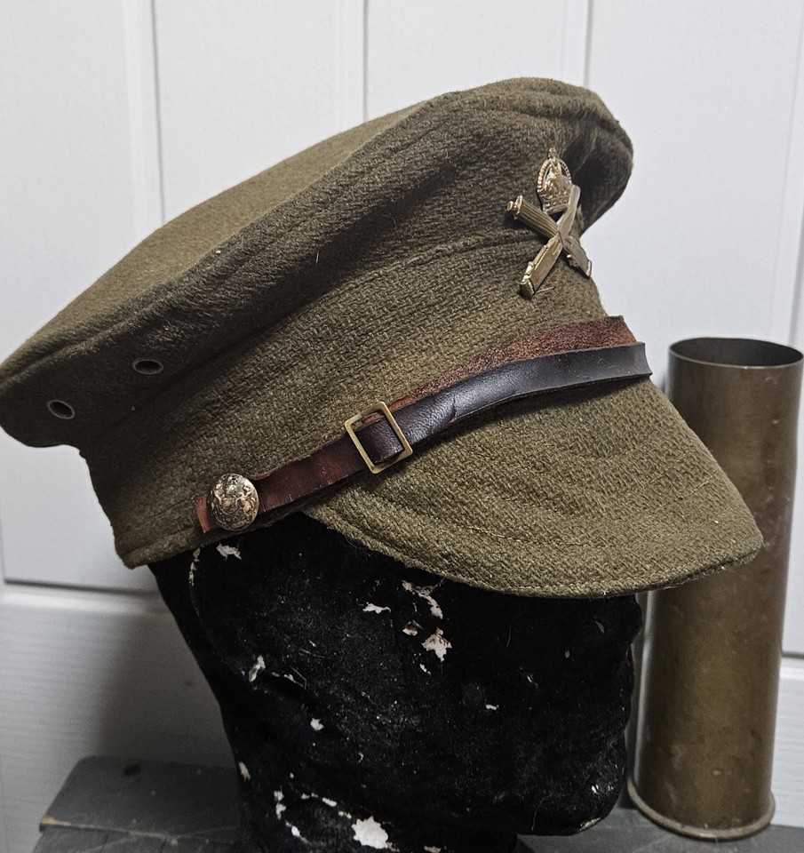 WW1 BRITISH ARMY TRENCH CAP, MACHINE GUN CORPS 1917, replica | eBay