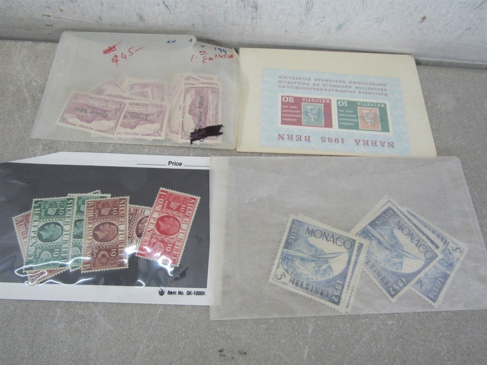 Nystamps Worldwide US many mint stamp collection albums 25 pound carton ...
