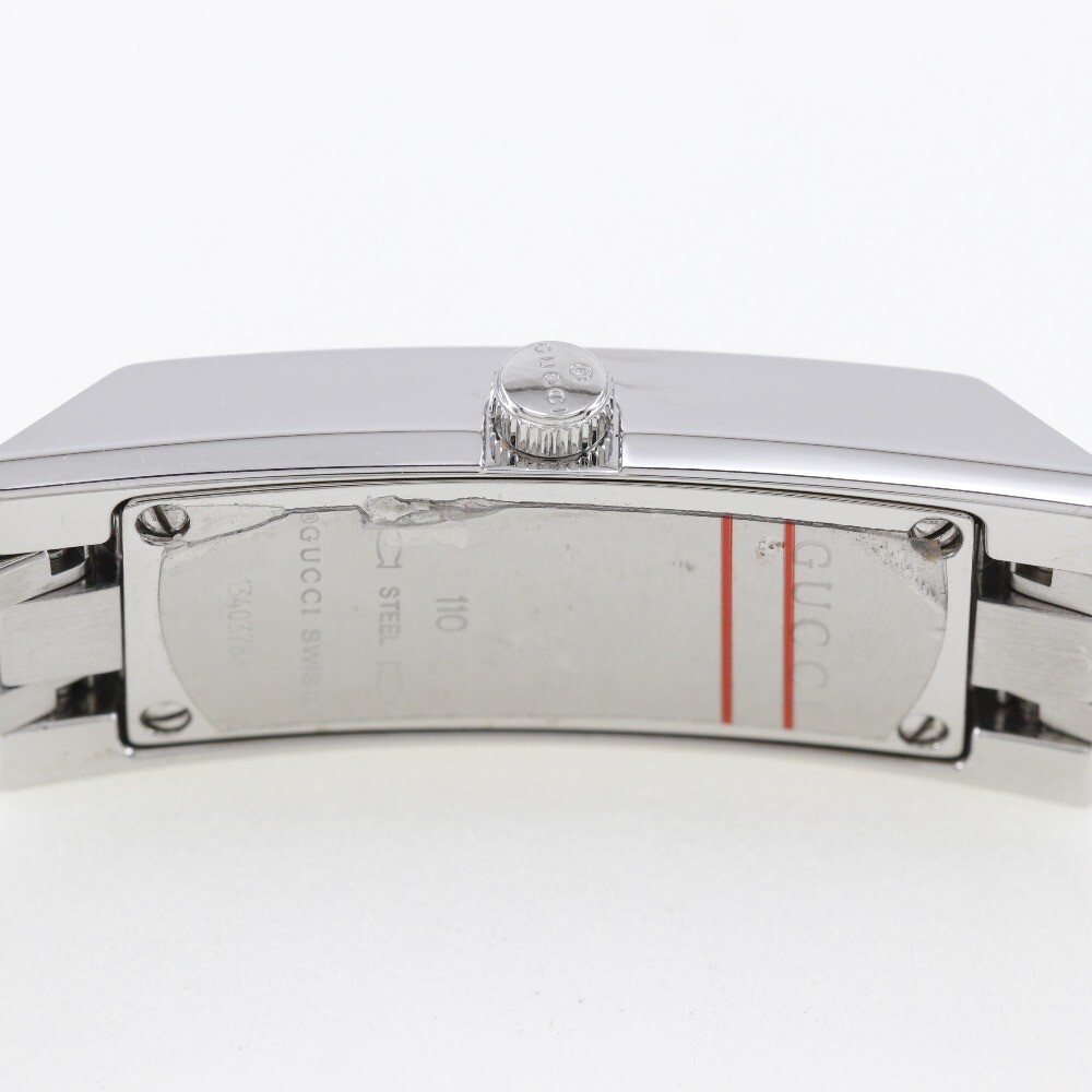GUCCI Watch 110 Stainless Steel Swiss Made Quartz Analog GUCCI Watch 110 Stainless Steel Swiss Made Quartz Analog