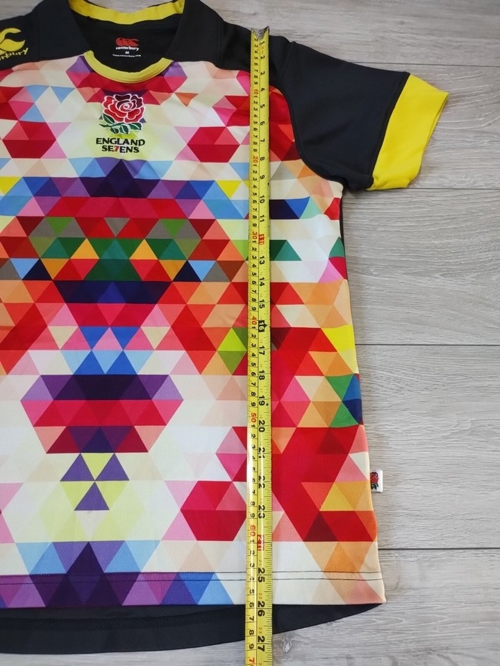 England Rugby Sevens 7s Away Shirt 2013/2014 Canterbury M Medium Jersey ...