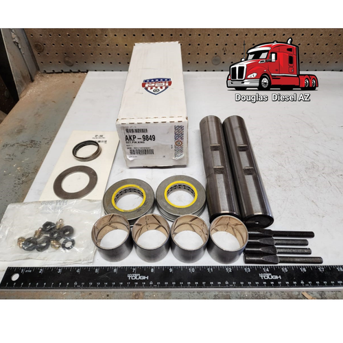 KING PIN KIT (1.870in x 9.120in/Bronze Bushing) PAI# AKP-9849 Ref ...