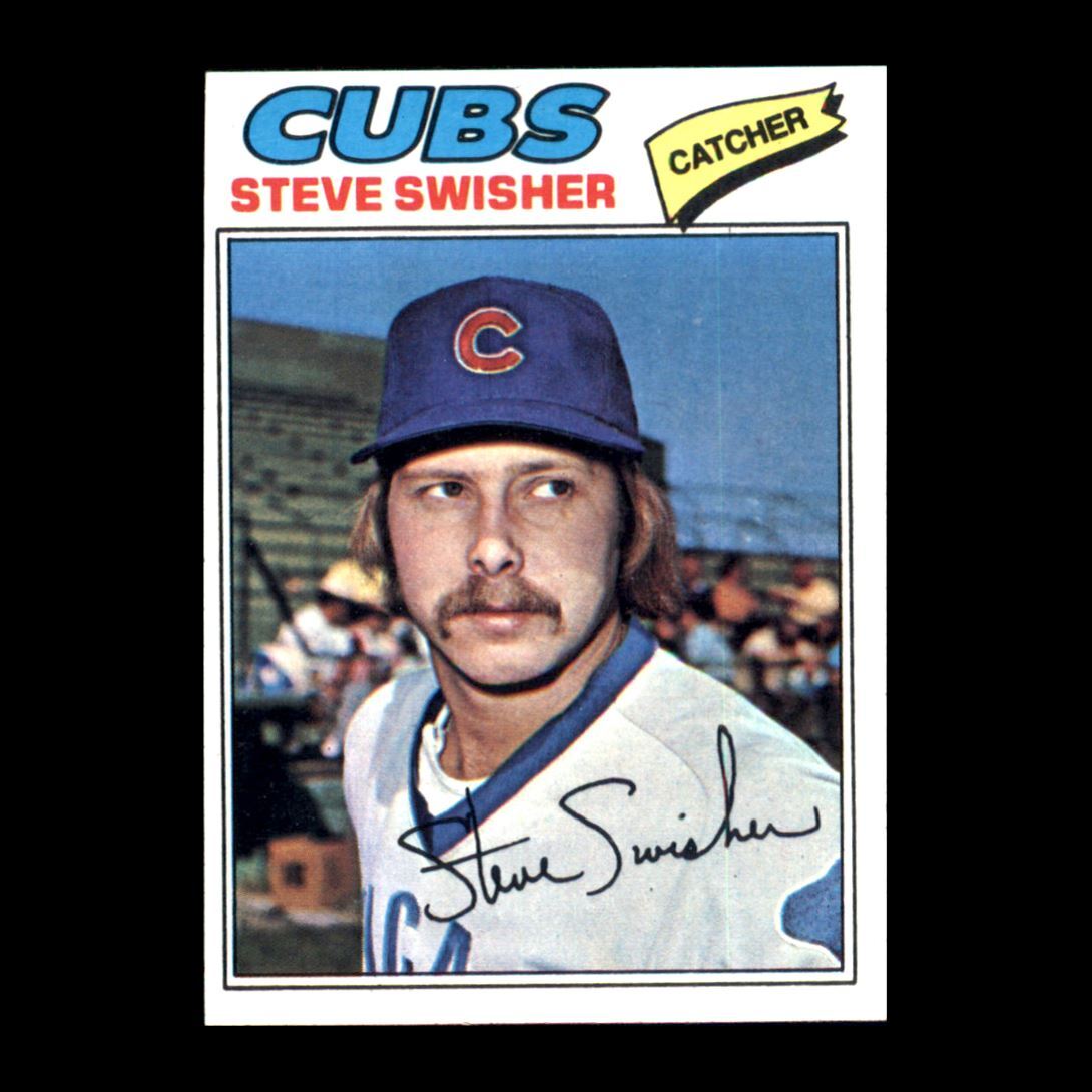 Steve Swisher 1977 Topps Chicago Cubs #419 Set Break NICE! | eBay
