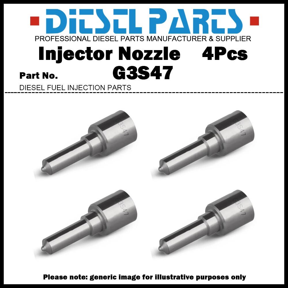 4Pcs Fuel Injector Nozzle G3S47 for ISUZU D-MAX 2.5D 4JK1 8982601090 ...