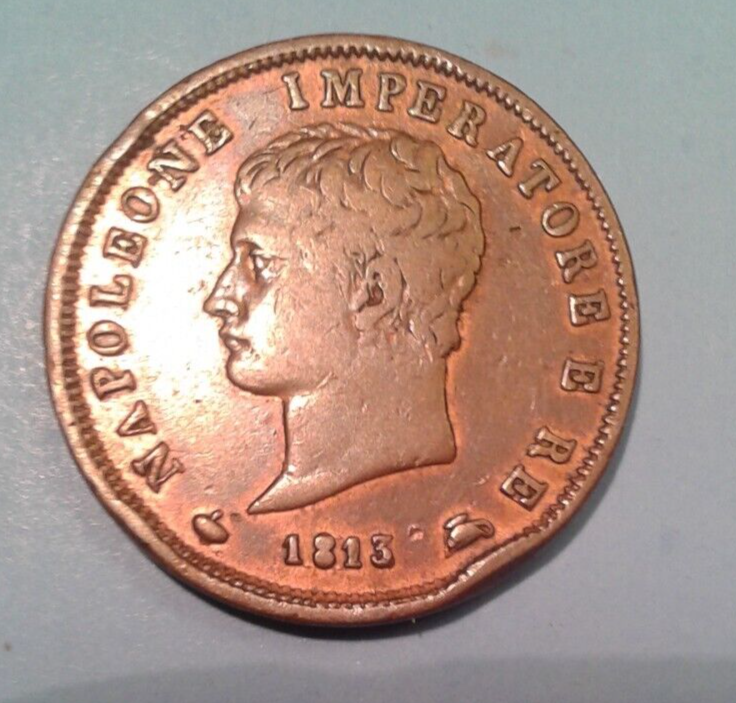 Italy SOLDO Coin M 1813 Napoleon 1. | eBay