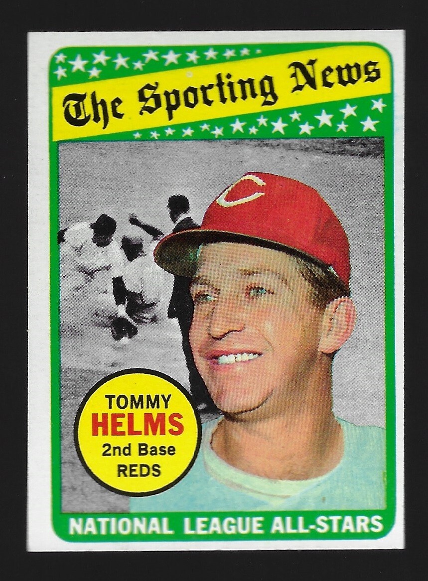 1969 Topps Set Break #418 Tommy Helms All Star | eBay
