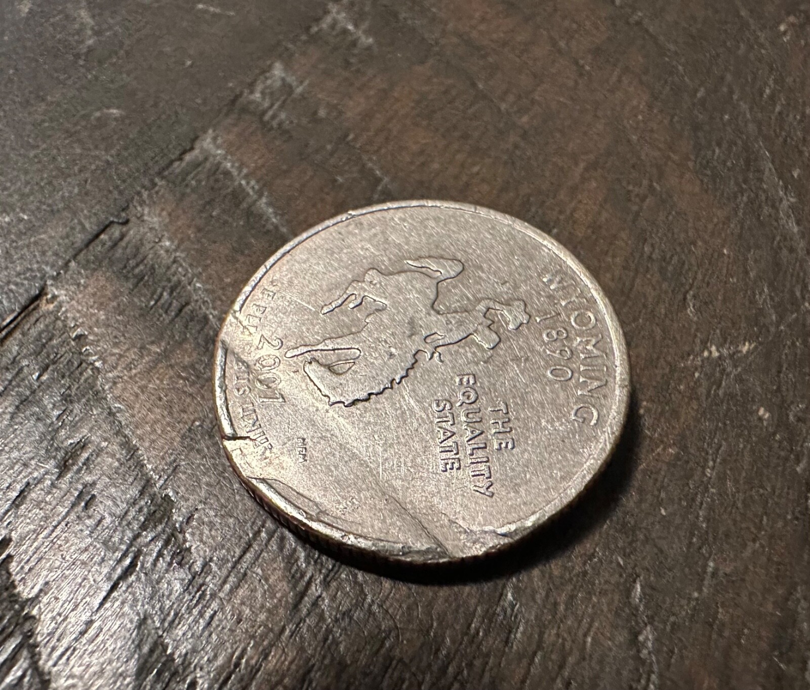 Rare * 2007 D Wyoming State US Quarter With Major Errors | eBay