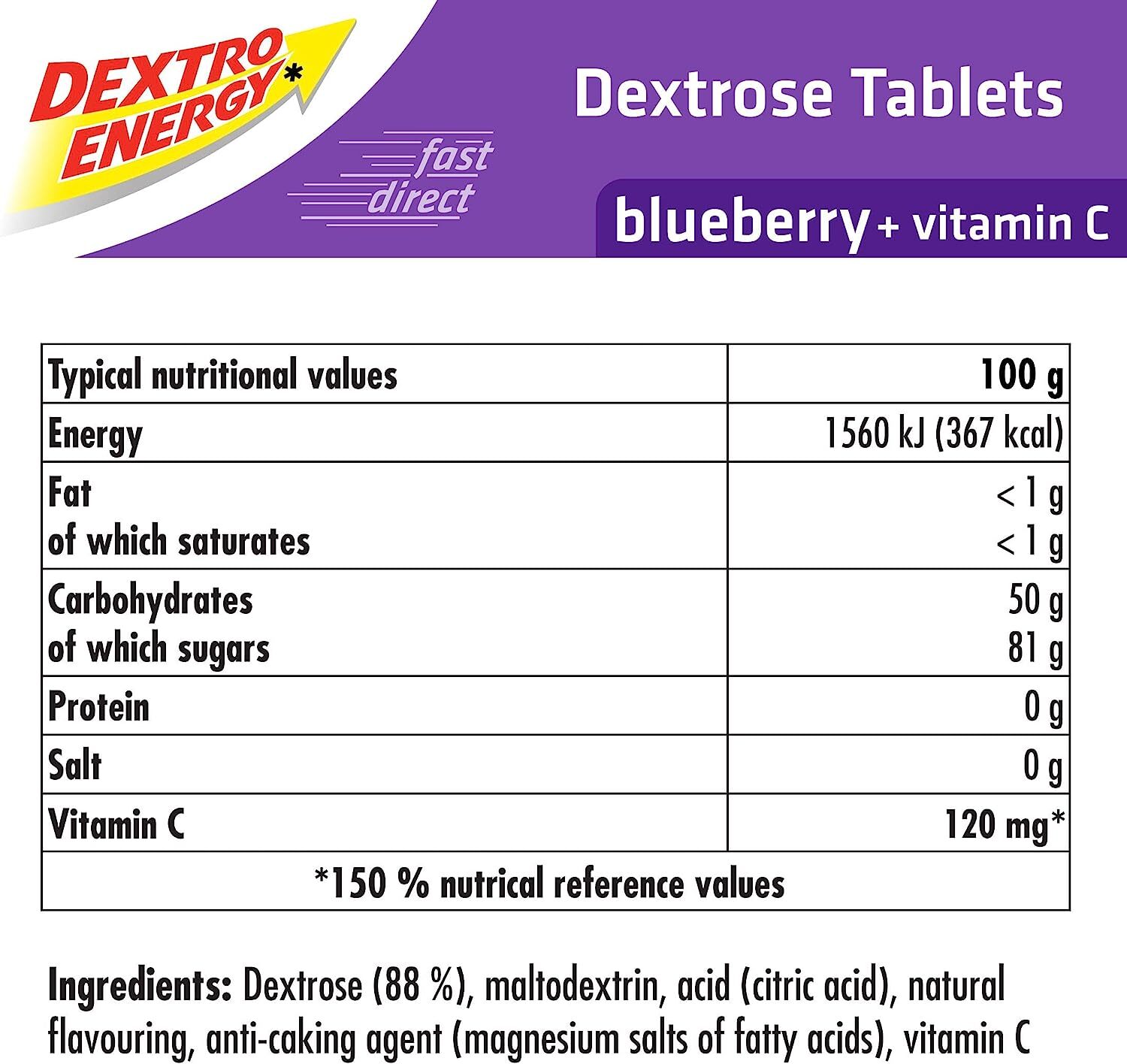 Dextro Energy Dextrose Tablets 47 g Choose Yours | eBay UK