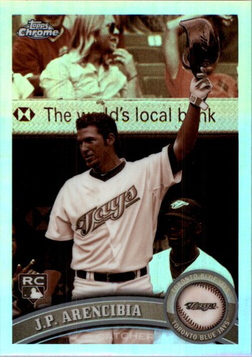 2011 Topps Chrome Sepia Refractors #182 J.P. Arencibia /99 | eBay