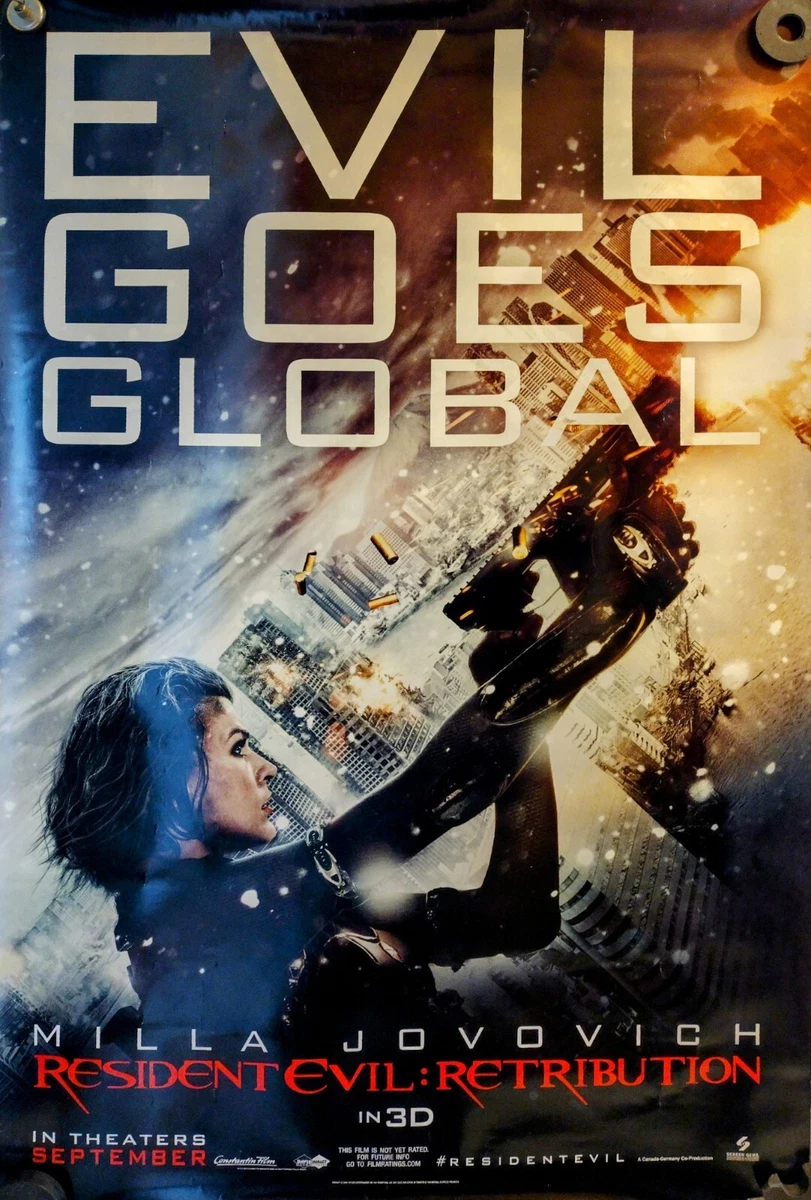 Resident Evil Retribution Movie Poster 2022