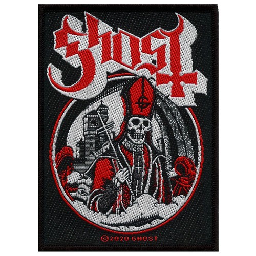 Ghost Secular Haze Patch Hard Rock Band Woven Iron On | eBay