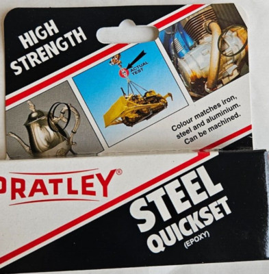 Pratley Steel Quickset – Epoxy | eBay UK