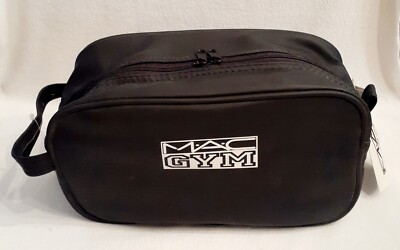 MAC Cosmetics - Black Zipper Gym Bag For Men Or Women - Size: 11" x 6 ...