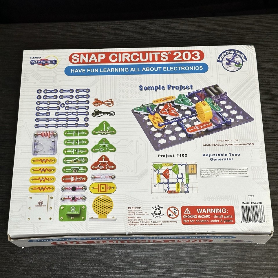 Snap Circuits 203 Elenco Snap Circuits Educational Toy 2016 | eBay