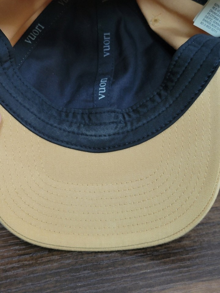 Vuori V1 Dad Hat Embroidered V Logo Cap Adjustable Strap Adult Size | eBay