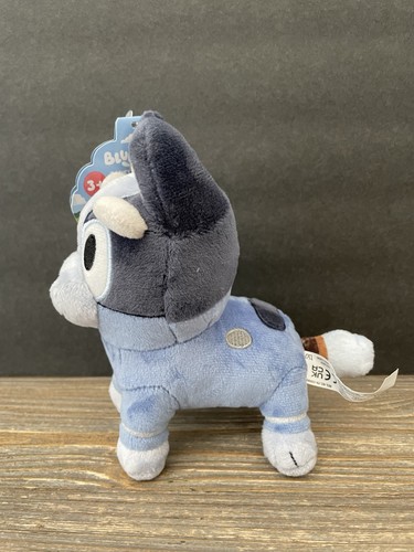 Bluey SOCKS Heeler Dog PLUSH FRIENDS blue stuffed animal MOOSE TOYS ...