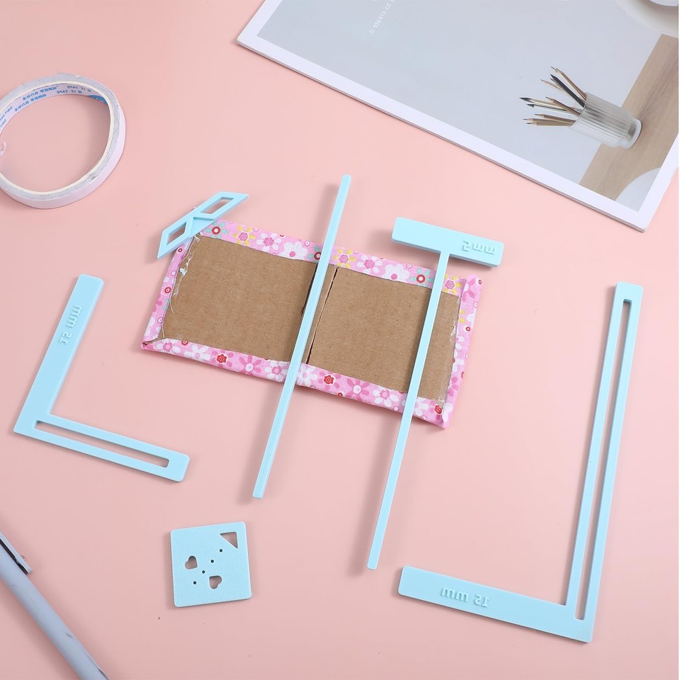 Bookbinding Easy Scrapbooking Tool for Starter 5pcs Complete Great Blue ...