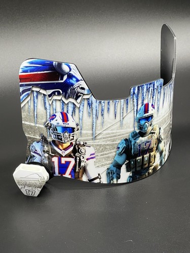 Buffalo Bills Winter Soldier Josh Allen Custom Full Size Helmet Visor ...