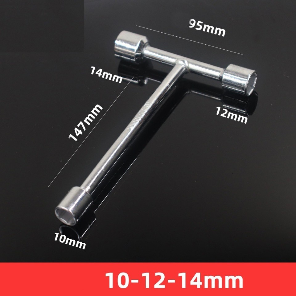 Threeprong T Handle 3 Way Socket Wrench Trifork Bike Repair Tool 819mm ...