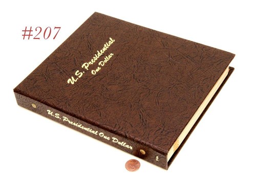 very clean DANSCO COIN FOLDER ALBUM BOOK #7184 Presidential Dollars | eBay