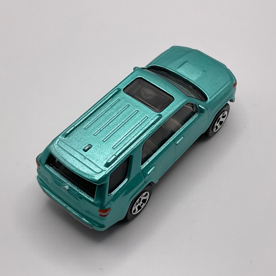 Matchbox Toyota 4Runner in Teal with Stock Rims (CUSTOM) | eBay