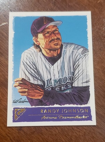 2001 Topps Gallery Randy Johnson #81 Arizona Diamondbacks | eBay