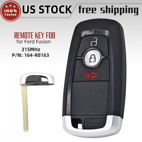 3Button Replacement Remote Key Fob for 2018 2019 2020 FORD ECOSPORT 164 ...