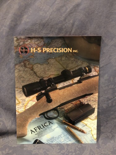 H-S Precision 1999 Firearms And Accessories Catalog | eBay