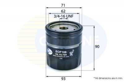 ENGINE OIL FILTER COMLINE FOR LOTUS ESPRIT S2 2.2 L EOF105 | eBay UK