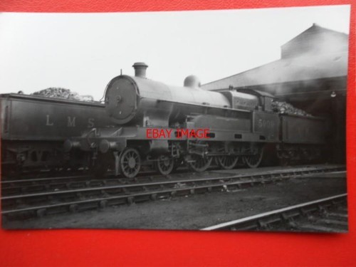 PHOTO LMS EX LNWR 4-6-0 CLAUGHTON LOCO NO 5909 CHARLES N. LAWRENCE AT ...