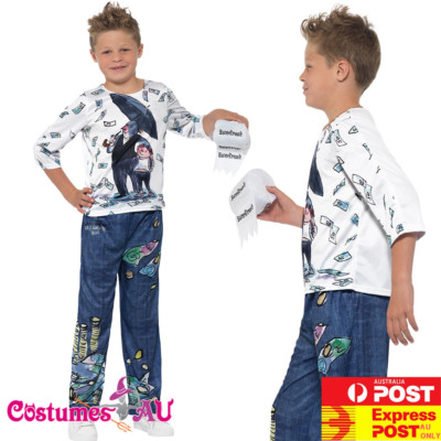 DAVID WALLIAMS COSTUME BOOK WEEK CHILDREN BOY DELUXE BILLIONAIRE BOY ...