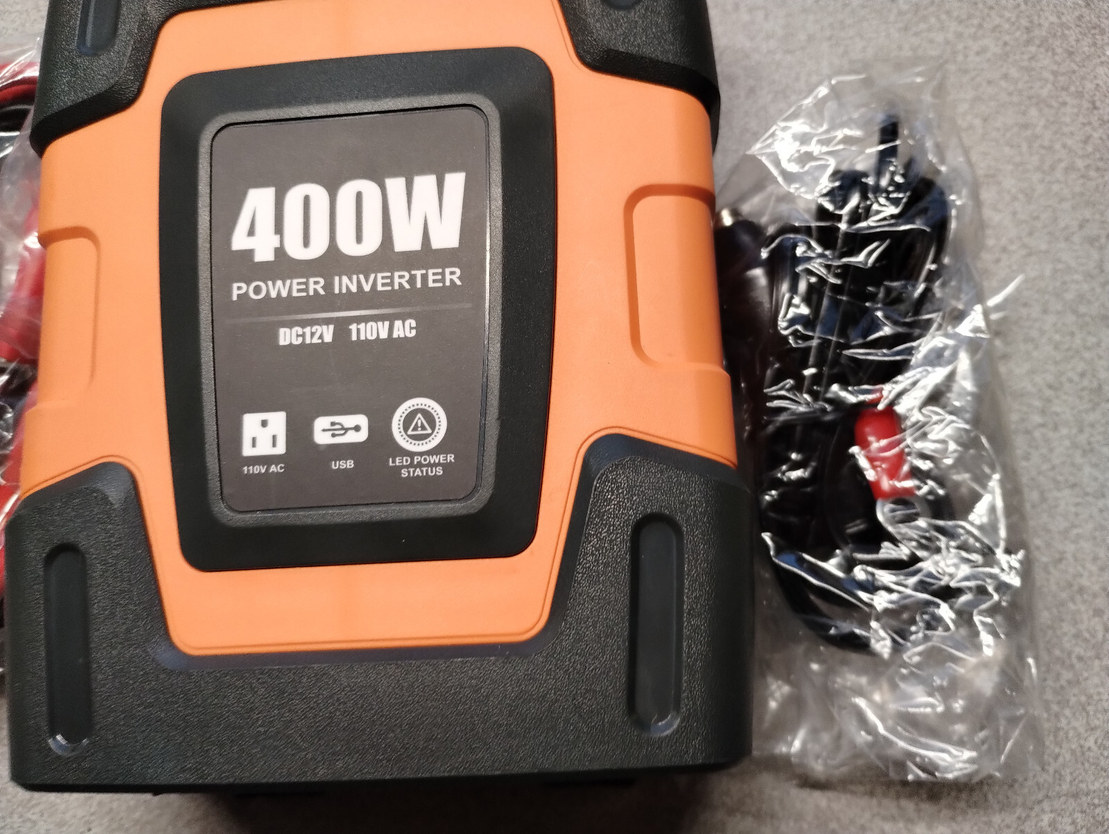 Ampeak 400W Power Inverter DC 12V to 110V AC Car Inverter with 3.1A ...