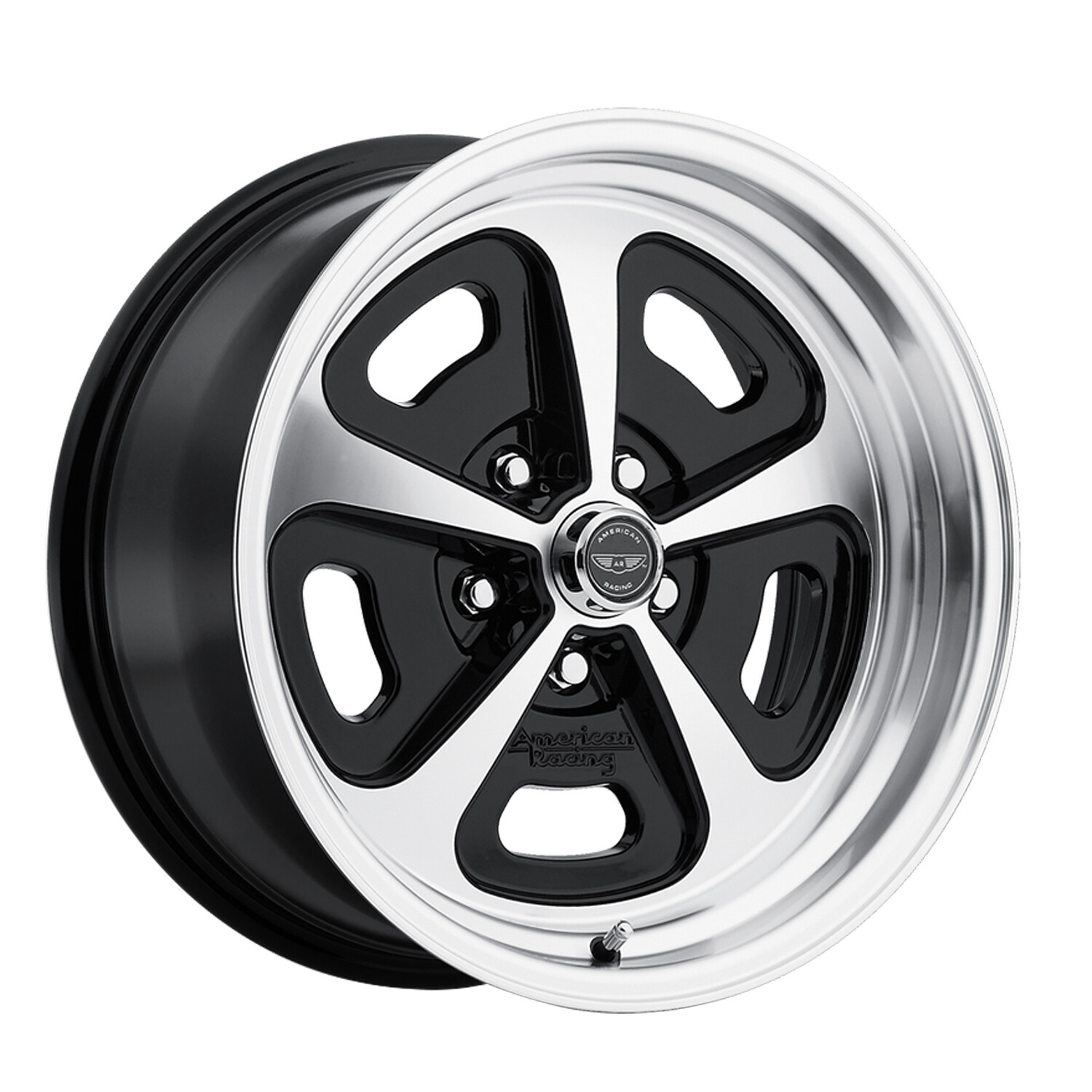 1 New American Racing Vn501 500 Mono Cast 17x9 5-120.65 Gloss Black ...