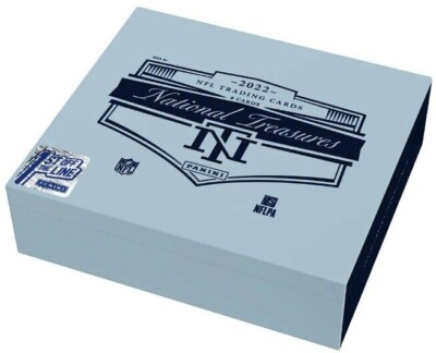 2022 PANINI NATIONAL TREASURES NFL FOOTBALL BOX NEW FACTORY SEALED FOTL ...