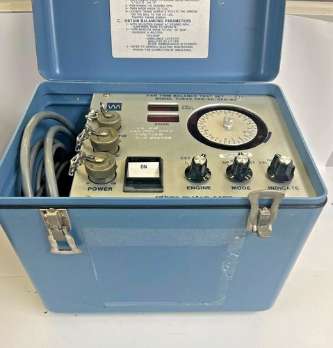 FAN TRIM BALANCE TEST SET TU502 CF6-50/CF6-80 | eBay