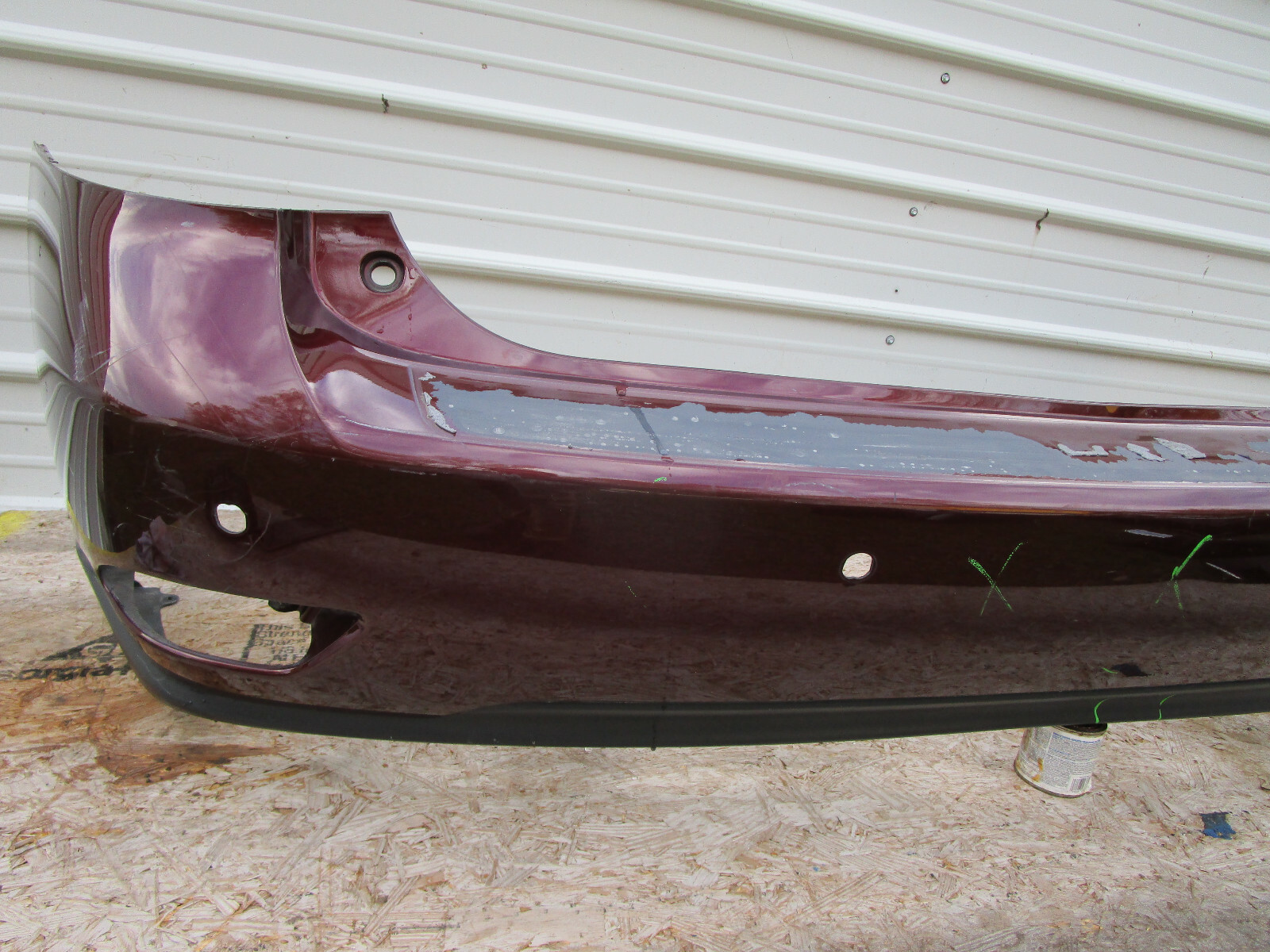 2010 2011 2012 2013 LEXUS RX350 RX450 REAR BUMPER COVER OEM W/SENSOR ...