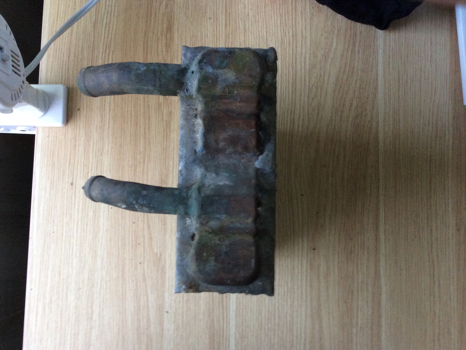 1966 Original Survivor GM Harrison Heater Core Brass Copper Dated 66 D ...