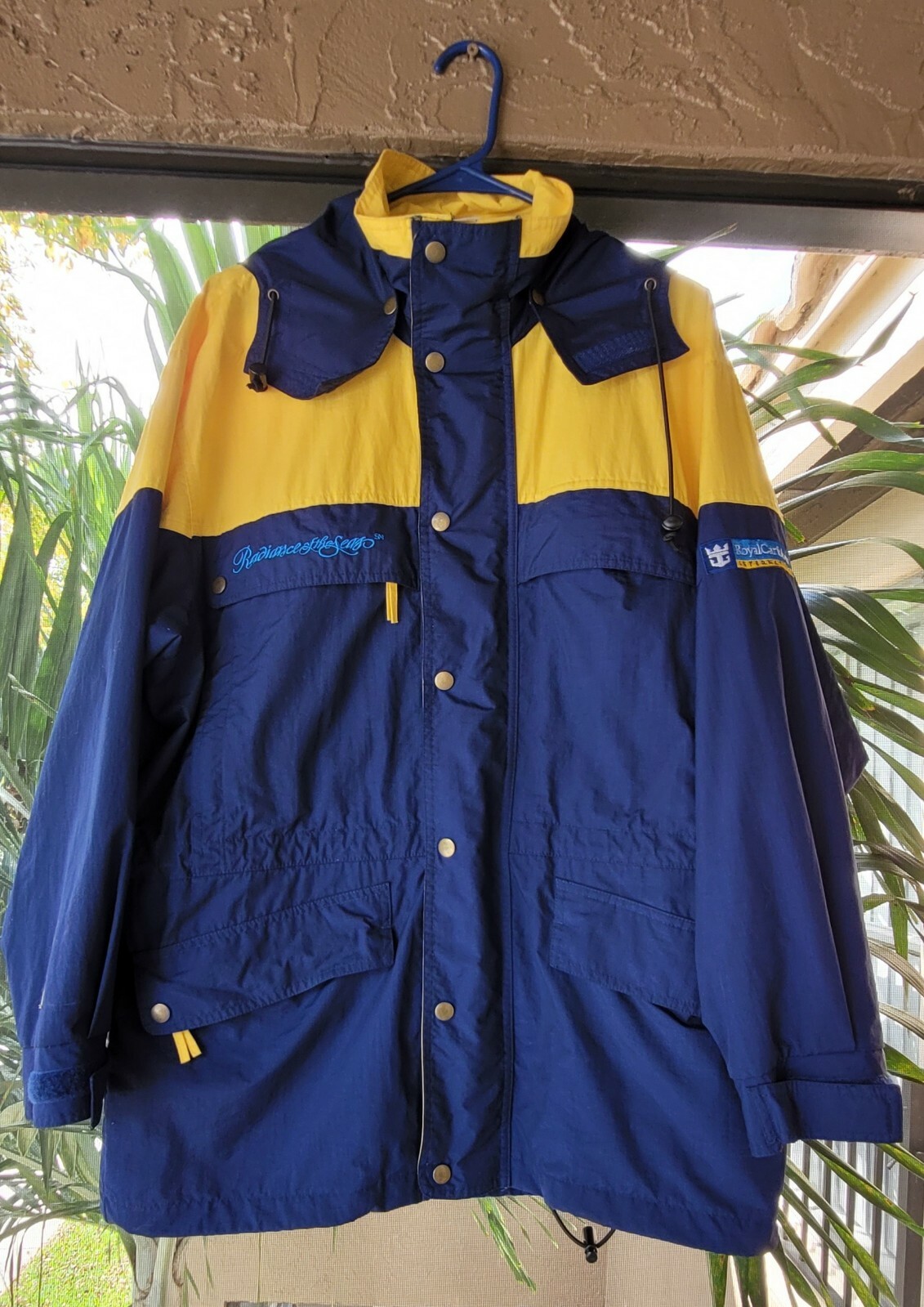 Vintage 2000 Royal Caribbean Radiance the Seas Windbreaker / RainJacket ...