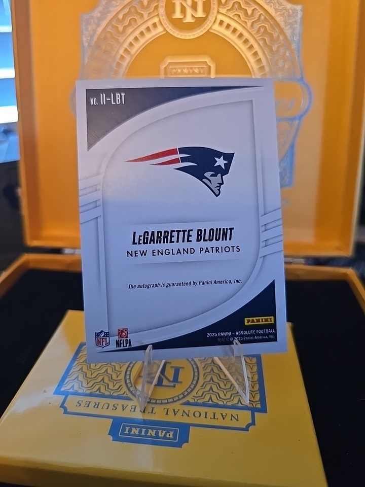 2025 Panini Absolute - Iconic Ink LeGarrette Blount #II-LBT /49 (AU) | eBay