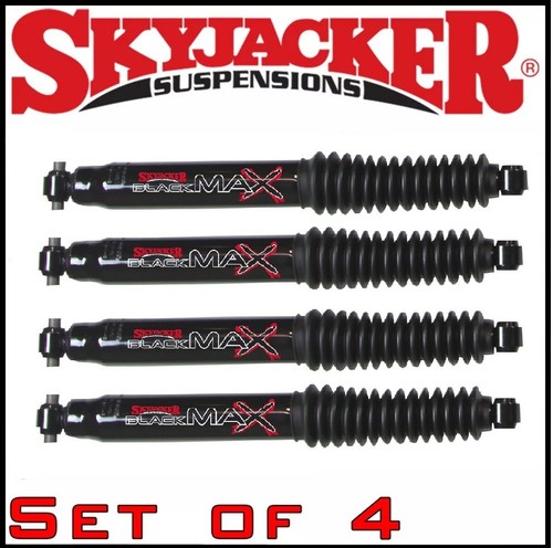 Skyjacker Black Max Shocks For 2018-25 Jeep Wrangler JL 4WD with 2"-2.5 ...
