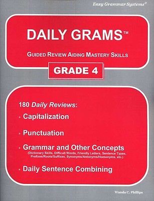 Daily Grams : Grade 4 by Wanda C. Phillips (Trade Paperback) for sale ...