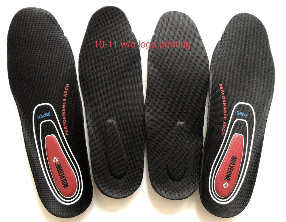 Wolverine Original Ortholite Insoles Thick Arch IInsert Men Size 8-15 ...