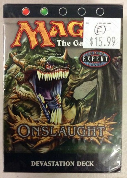 MTG Magic The Gathering Onslaught Ivory Doom Theme Deck 2002 Factory ...