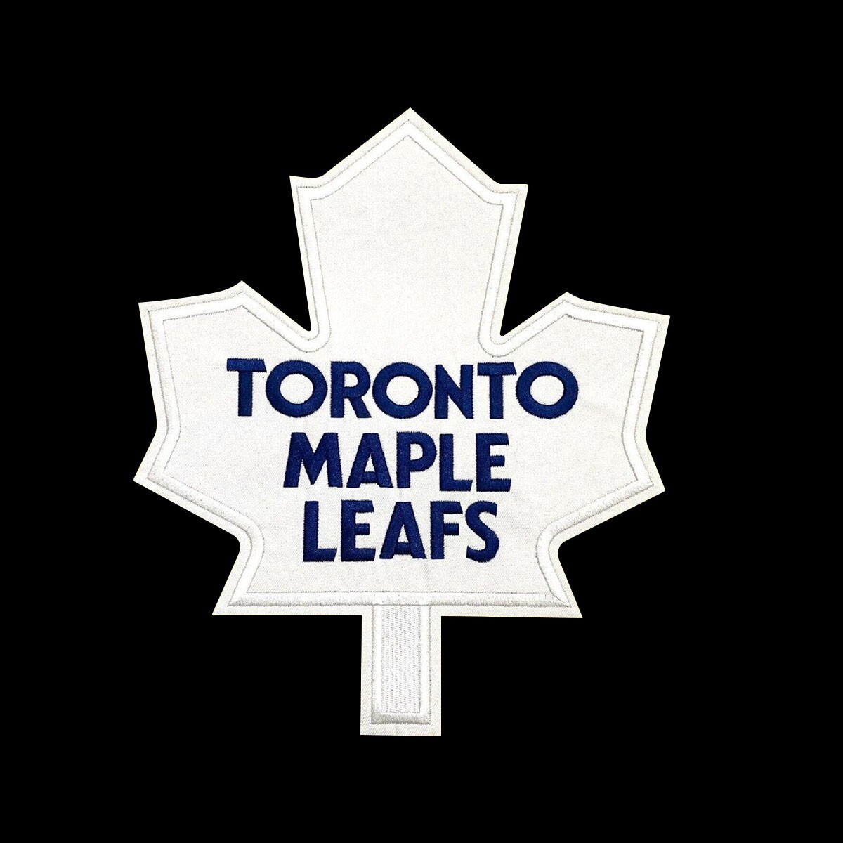 Toronto Maple Leafs Team Logo Large White Home Jersey Front Patch Crest ...