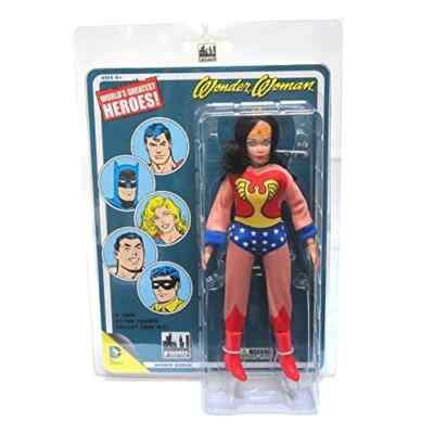 Wonder Woman Retro 8 Inch Action Figure Mego-Like Artwork Figures Toy ...