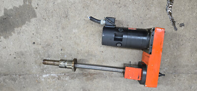 Moog MHP Machines CNC Y Axis Ball Screw and Motor assembly | eBay