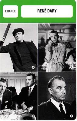 FICHE CINEMA : RENE DARY - France (Biographie/Filmographie) | eBay