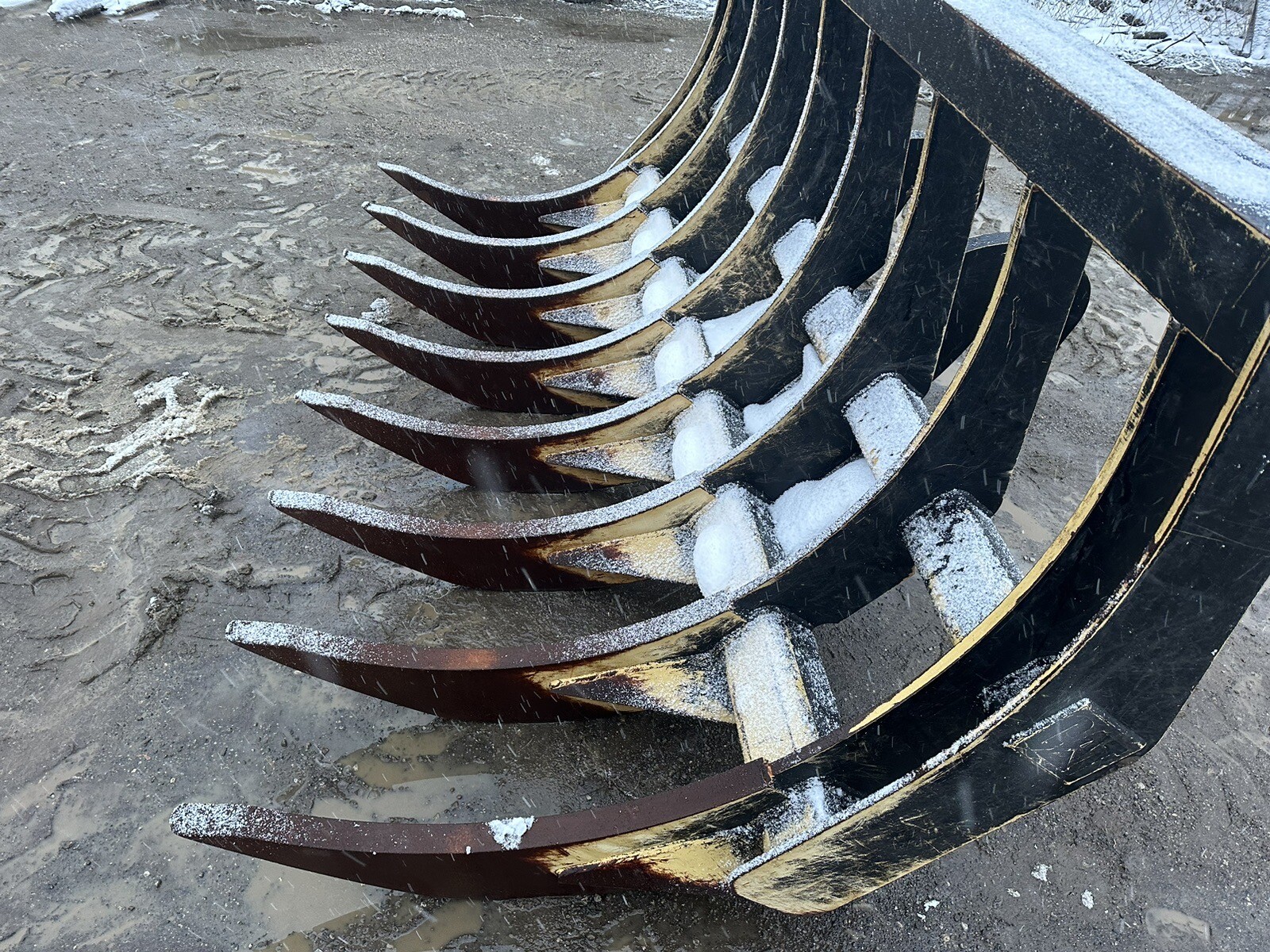 CAT 924/926/930/938 Root Rake, 106" Wide, 8 tines Fusion hook up | eBay